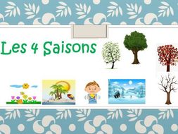 Les 4 Saisons (French Seasons) | Teaching Resources