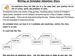 Fiction - Story Writing - Writing an Extended Adventure Story ...