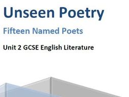 Unseen poetry practice for GCSE | Teaching Resources