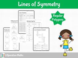 Lines of Symmetry - Regular Polygons | Teaching Resources