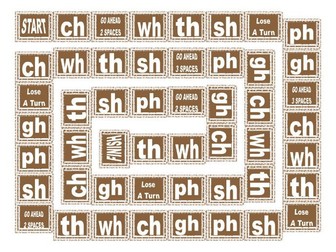 Phonics 2 Letter Digraphs ch-wh-th-sh-ph-gh 6 Game Bundle by ...