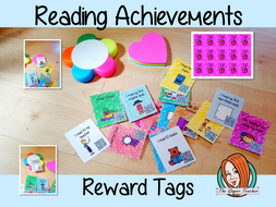 Reading Achievements Reward Tags | Teaching Resources