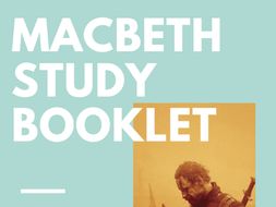 Macbeth GCSE Study and Revision Booklet AQA EDEXCEL | Teaching Resources