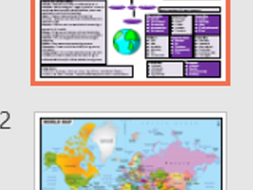 Geography Literacy Mat | Teaching Resources