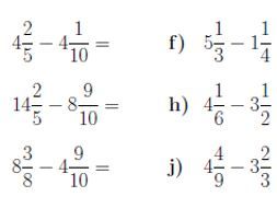 8 Worksheets on mixed numbers (with solutions). Good for GCSE/IGCSE ...