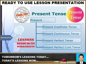 TENSES - LESSON PRESENTATIONS : BUNDLE | Teaching Resources