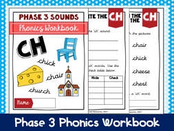 'Ch' Phonics workbook | Teaching Resources