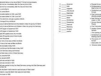 Eduqas / WJEC GCSE History Germany 1919-1991 bundle | Teaching Resources