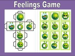 Feeling Dice Game KS1 | Teaching Resources