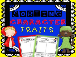 Fairy Tale Character Trait Sorting | Teaching Resources