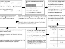 Writing a ratio as a fraction | Teaching Resources