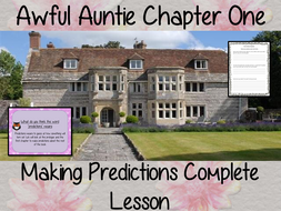 Writing Predictions Complete English Lesson on Awful Auntie | Teaching ...