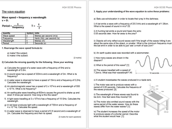 Exploring Science 7L Sound and Hearing Revision mat | Teaching Resources