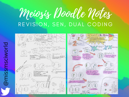 Meiosis Science Doodle Notes | Teaching Resources
