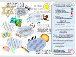 Judaism: Jewish Creation Story and Science Task Mat | Teaching Resources
