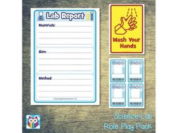 Science Lab Role Play Pack | Teaching Resources