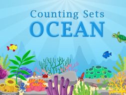 Counting Sets Ocean Theme | Teaching Resources
