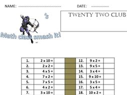 Avengers 99 club. Fun times tables quizzes designed to help children ...