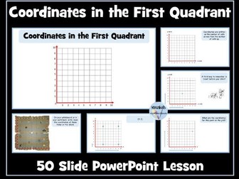 Coordinates in the First Quadrant | Teaching Resources