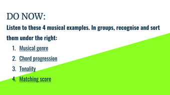 GCSE Edexcel Music - Component 2: COMPOSING | Teaching Resources