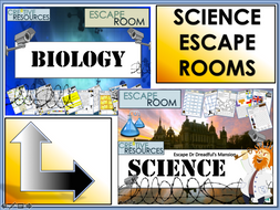 Biology and Science Escape Rooms by thecre8tiveresources | Teaching ...