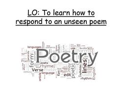 Responding to an unseen poem using 'Coat' - Eduqas specification ...