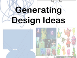 Generating Design Ideas | Teaching Resources