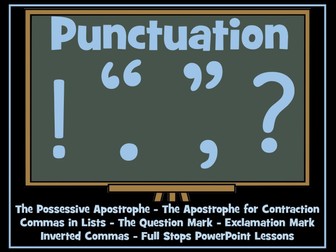 Apostrophe for Contraction / Omission | Teaching Resources