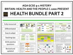 Health and the People AQA GCSE 9-1 Bundle Part 2 by PilgrimHistory ...