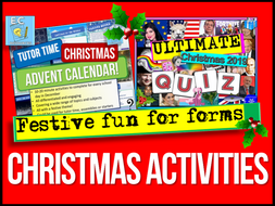Christmas Tutor Time by EC_Resources | Teaching Resources