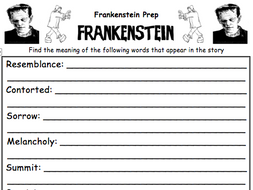 Frankenstein (Real Reads) Guided Reading Activities | Teaching Resources