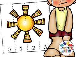 Weather Number Puzzles, Counting to 10 | Teaching Resources