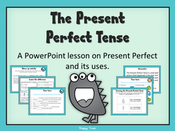 The Present Perfect Tense Lesson | Teaching Resources