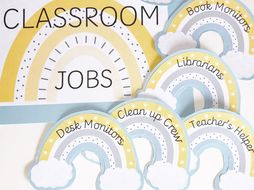 Classroom Jobs Display | Teaching Resources