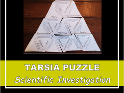 Tarsia Puzzle - SCIENTIFIC INVESTIGATION | Teaching Resources