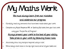 Primary School -Mastery Maths -Marking Policy | Teaching Resources