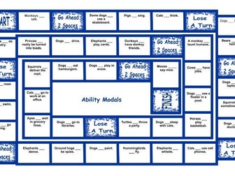 Ability Modals 6 English Legal Text Game Bundle | Teaching Resources