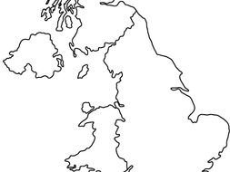 UK map, Counties map and World map with coordinates | Teaching Resources