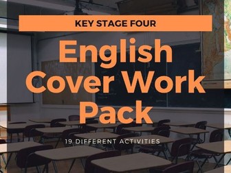English Cover Work Bundle | Teaching Resources