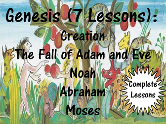 Genesis 1 - 6 Days of Creation | Teaching Resources