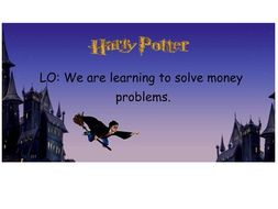 Harry Potter Themed Maths - Money, Multiplication, Division, Word ...