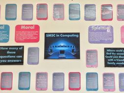 SMSC in Computing Display | Teaching Resources