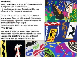 Henri Matisse Pencil Crayon Cover Lesson KS3 | Teaching Resources