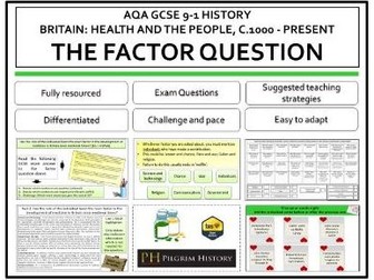 Britain Health and the People AQA GCSE 9-1 Complete Bundle by ...