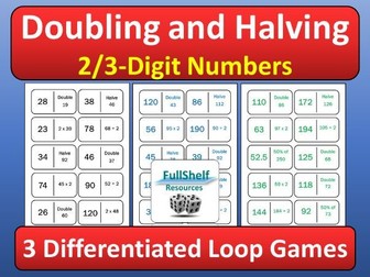 Doubling and Halving Games / Activities | Teaching Resources