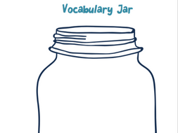 Vocabulary Jar Template | Teaching Resources