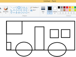 Easy to follow Microsoft Paint Tutorial KS1/2 | Teaching Resources