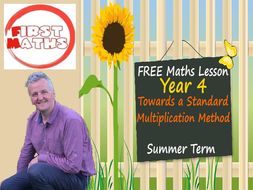 YouTube Towards a Standard Multiplication Method Year 4 Maths ...