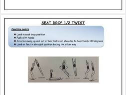 Trampoline Instruction Task Cards | Teaching Resources