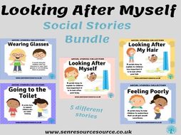 Looking After Myself Social Story Bundle by njdc61 | Teaching Resources